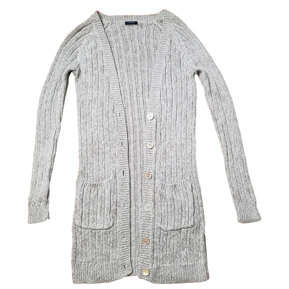 Magaschoni | Sweaters | Magaschoni Cable Knit Metallic Cardigan Size Xs ...